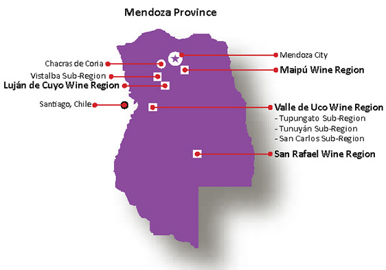 The Mendoza Wine Regions - Exploring Wine Regions